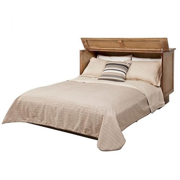 Arason Essex Ash Cabinet Bed- Cabinet Murphy Beds