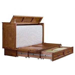 Arason Kingston Cabinet Bed- Cabinet Murphy Beds