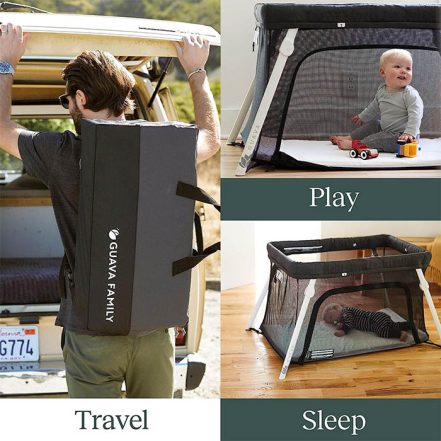 Guava Lotus Travel Crib