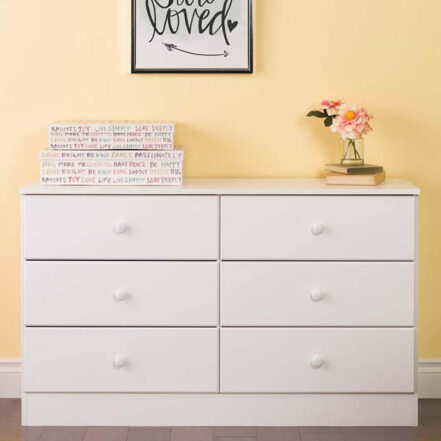 Prepac Astrid 6 Drawer Dresser